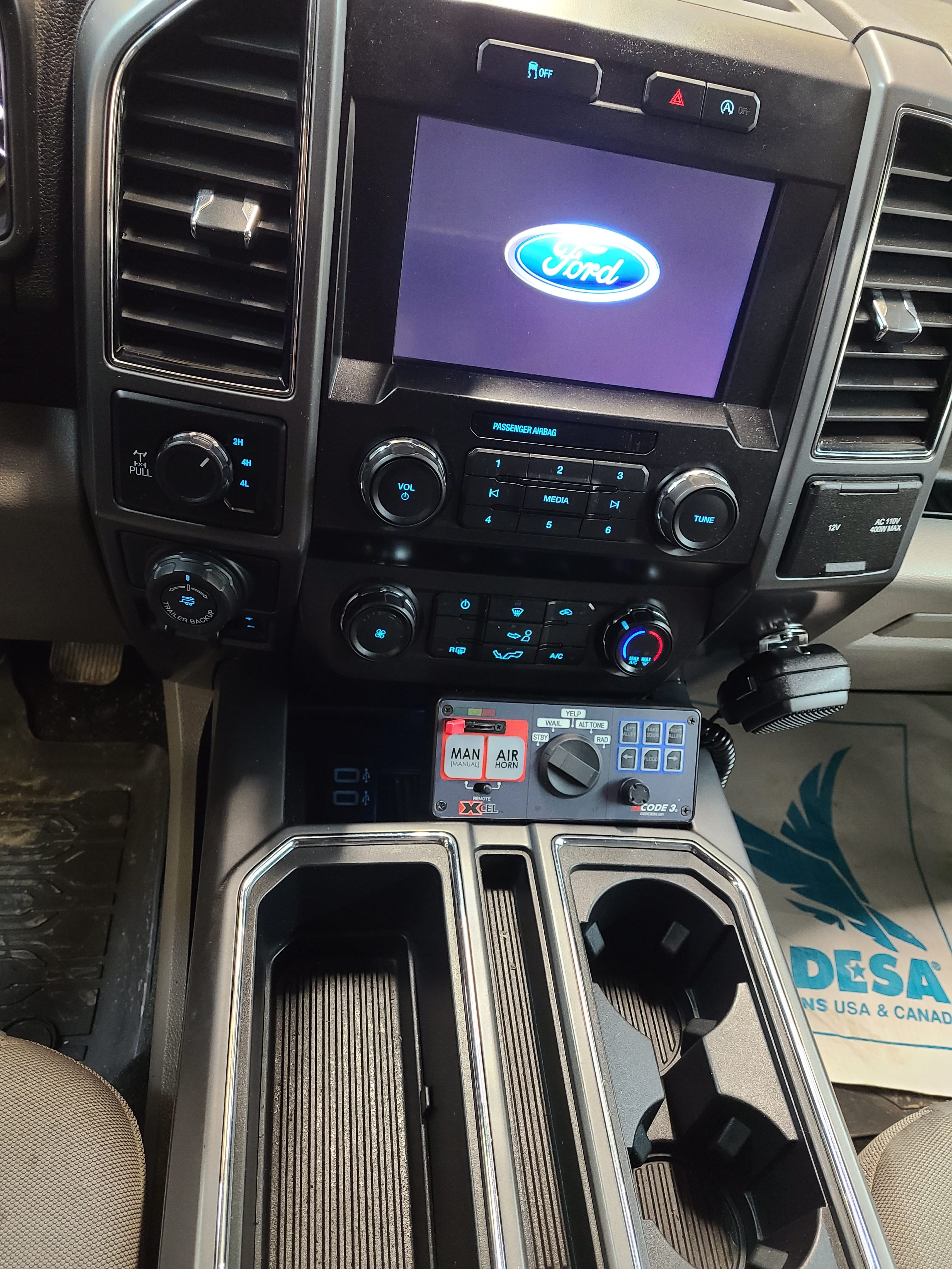F150 Controller Location with Center Console